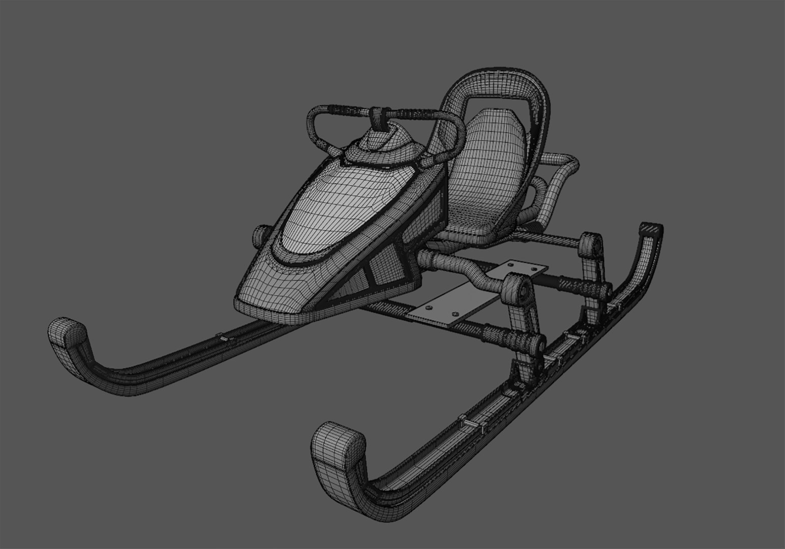 3D Sled Vehicle - TurboSquid 2425623
