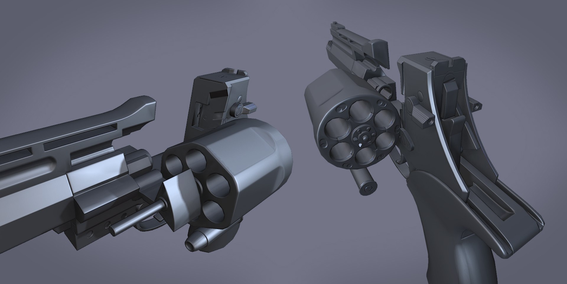 Mateba Revolver 3d Ma