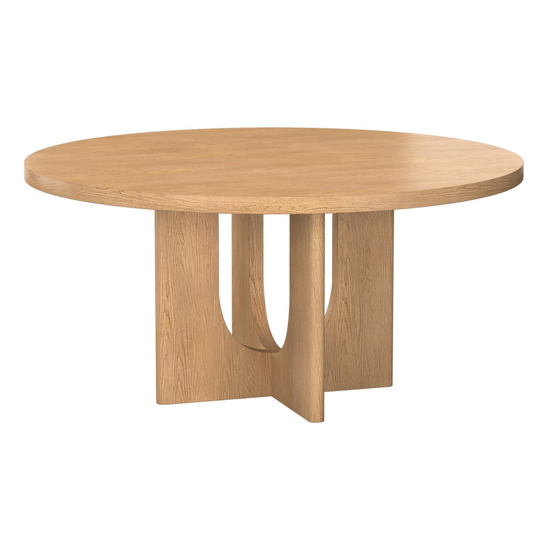 3D Model BRETON ROUND DINING TABLE - TurboSquid 1972129