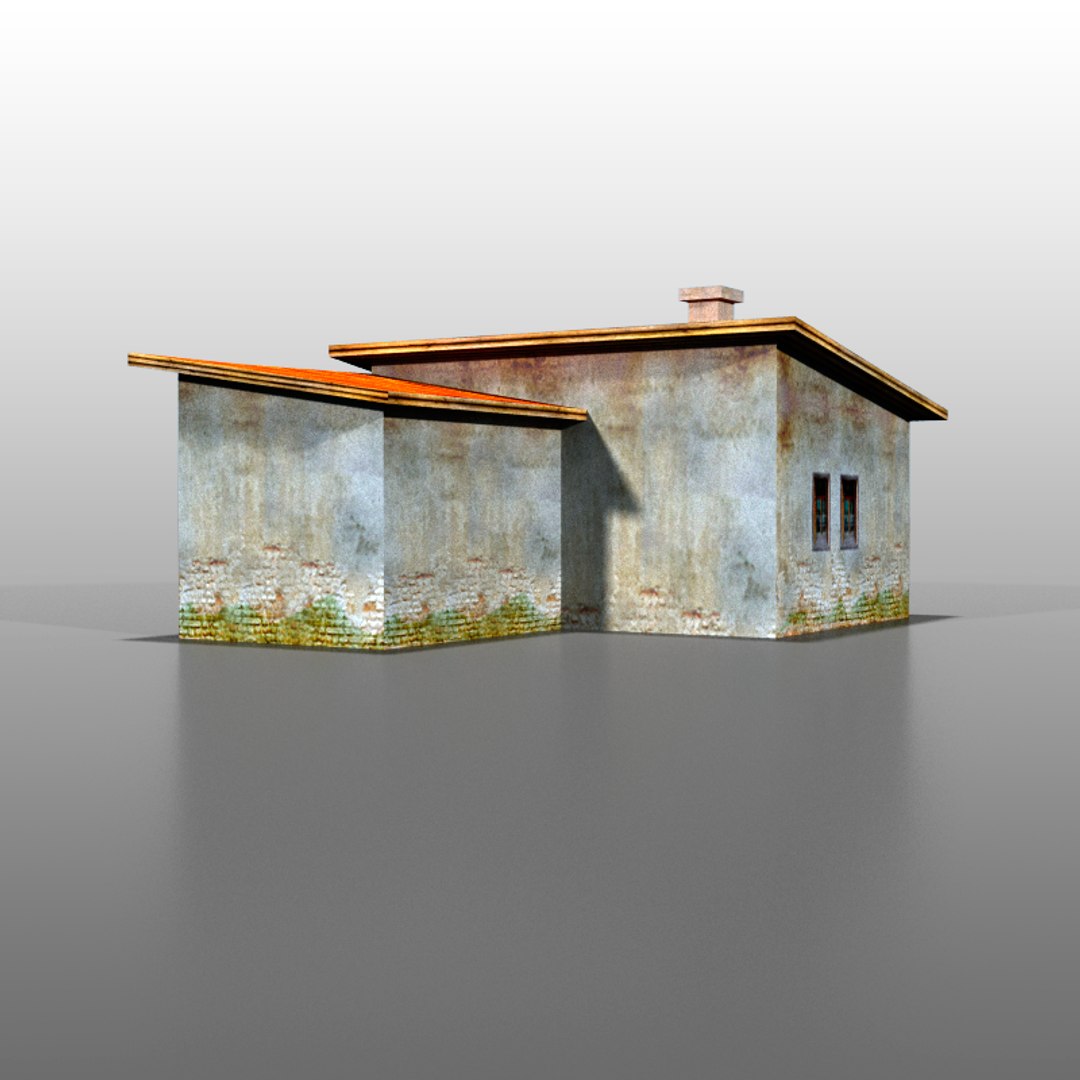 3d Spanish House Model