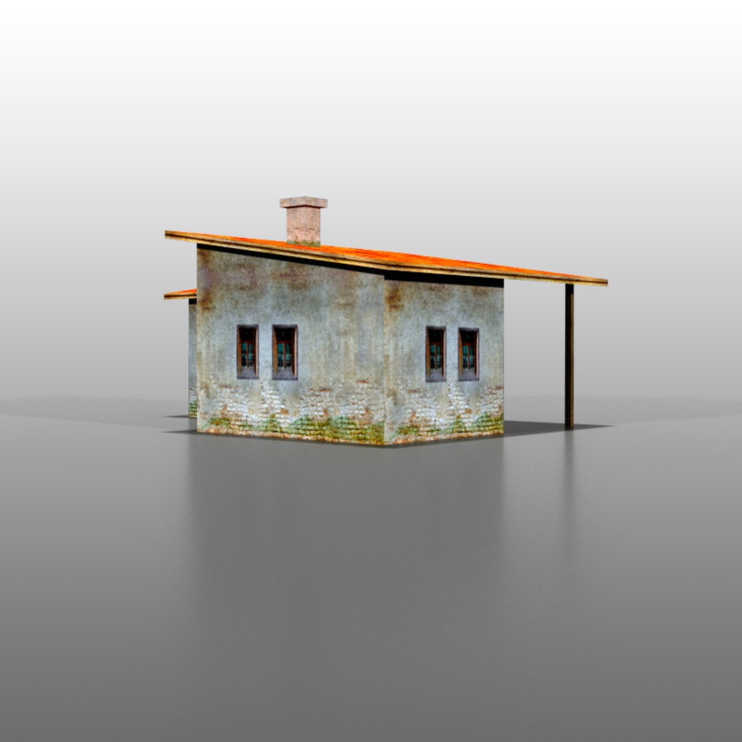 3d Spanish House Model