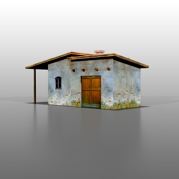 3d spanish house model