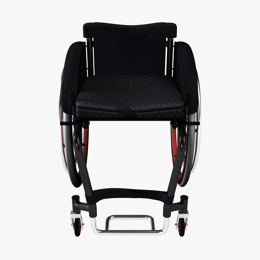 3d Model Of Active Wheelchair