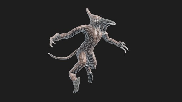 Birdman creature rig 3D - TurboSquid 1227875