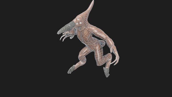 Birdman creature rig 3D - TurboSquid 1227875