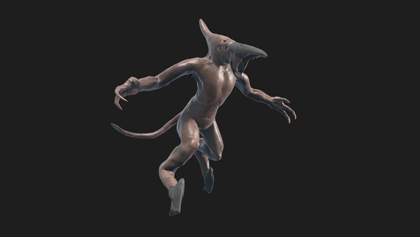 Birdman creature rig 3D - TurboSquid 1227875