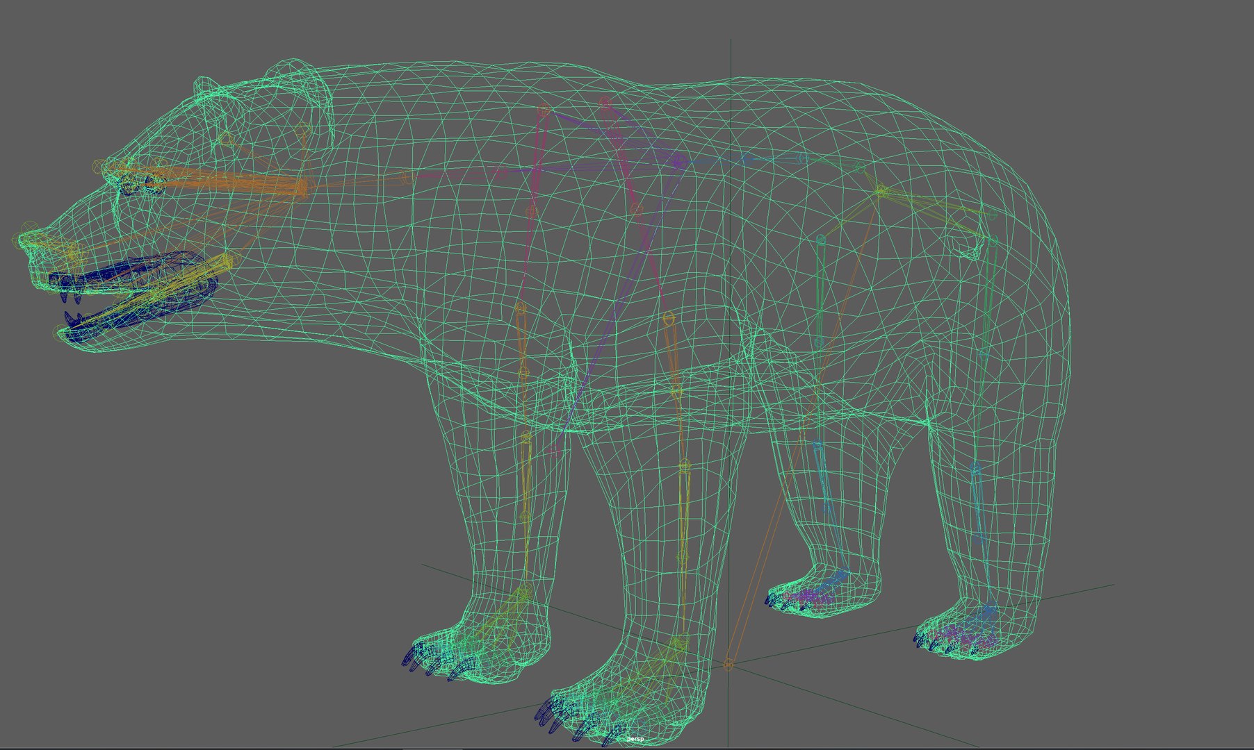 Black Bear Rig Model - TurboSquid 2318265