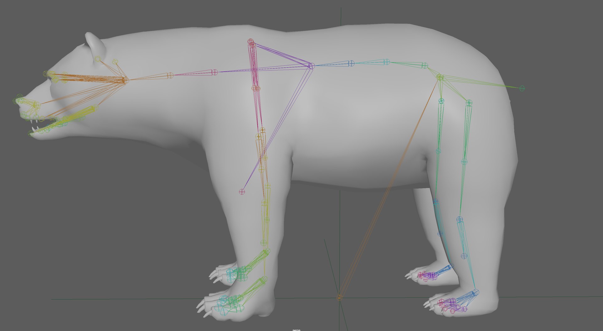 Black Bear Rig Model - TurboSquid 2318265