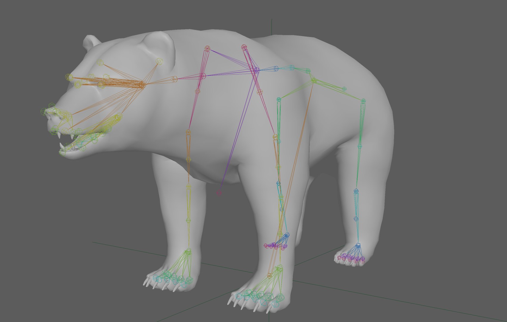 Black Bear Rig Model - TurboSquid 2318265