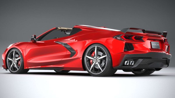 modelo 3d Chevrolet Corvette C8 Stingray 2020 - TurboSquid 1470723