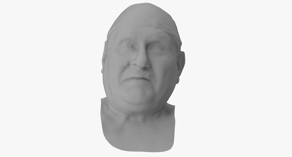 3D Homer Human Head Fear Clean Scan - TurboSquid 1748828