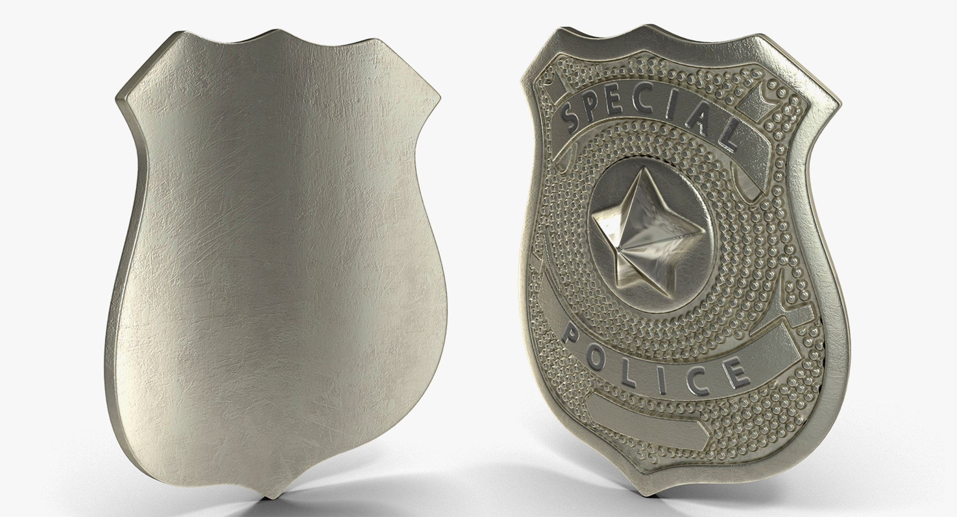 3D Model Police Badges Collection 2 - TurboSquid 2061962
