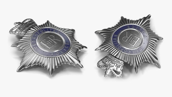 modelo 3d Colección de insignias de policía 2 - TurboSquid 2061962