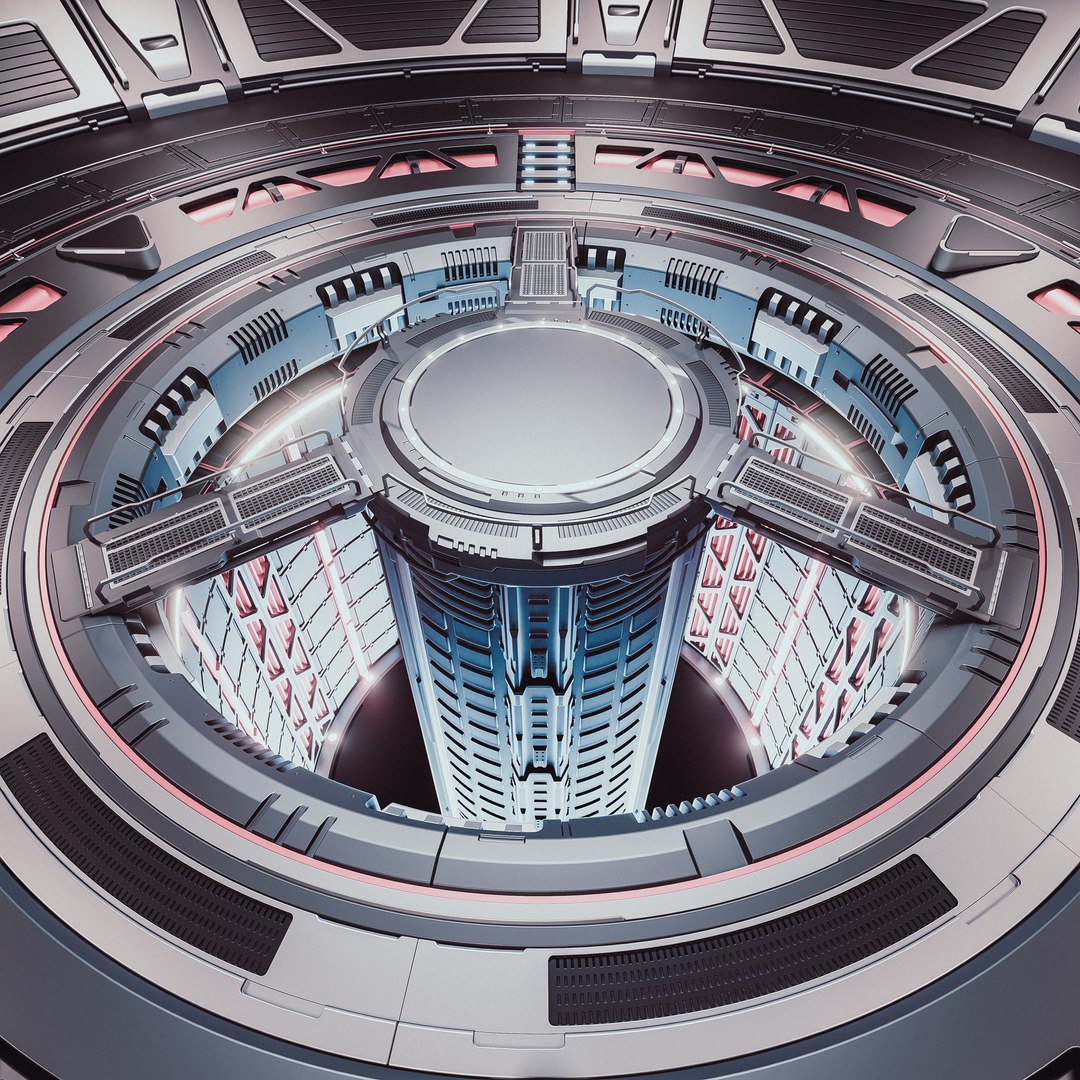 Rendering Tesla Space Sci-fi 3D Model - TurboSquid 1435523