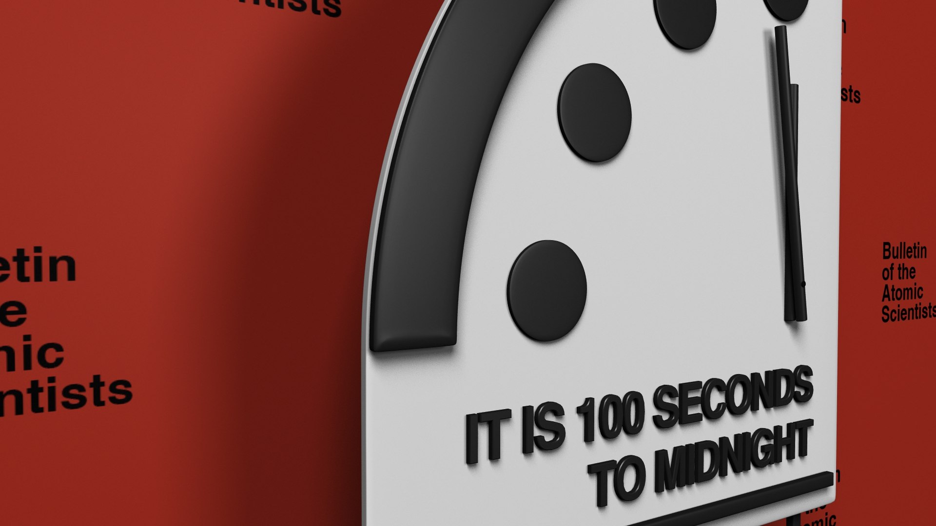 3D Model Doomsday Clock - TurboSquid 2209932