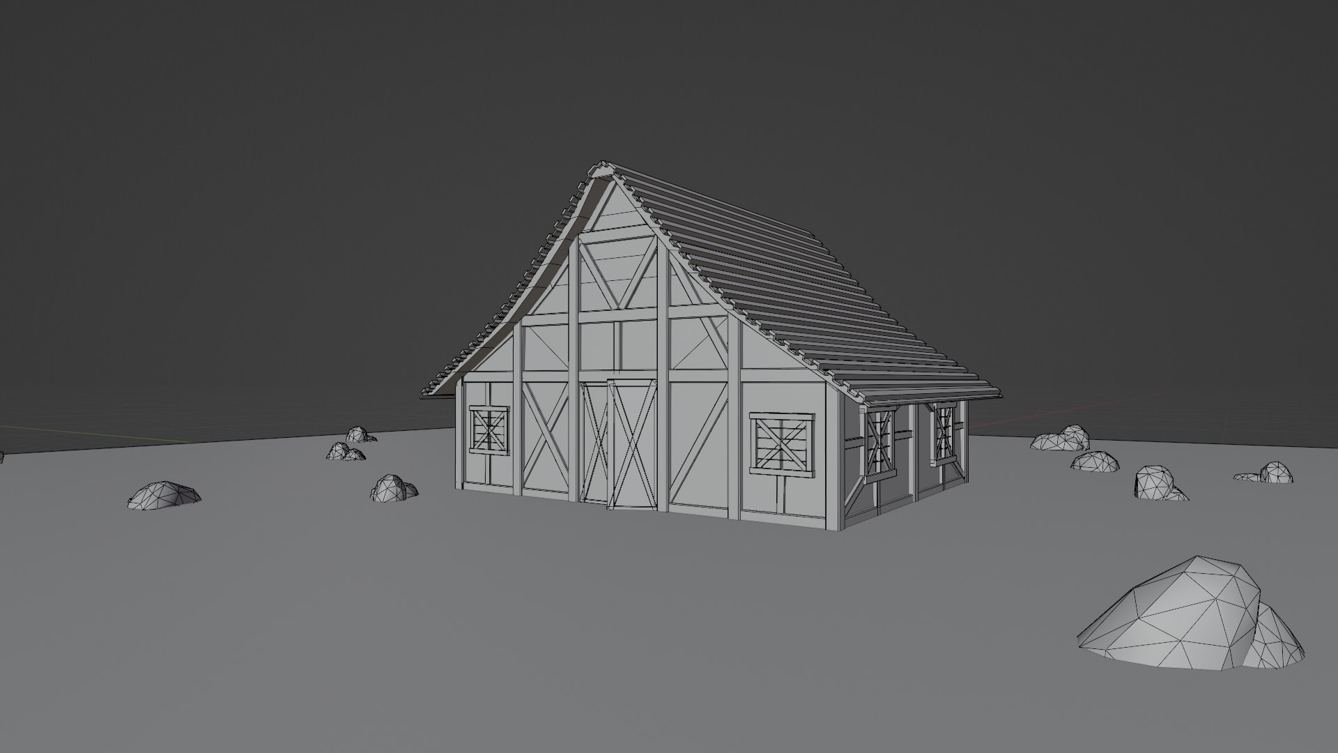 Free 3D Barn Storage House Free 3D Model - TurboSquid 2414555