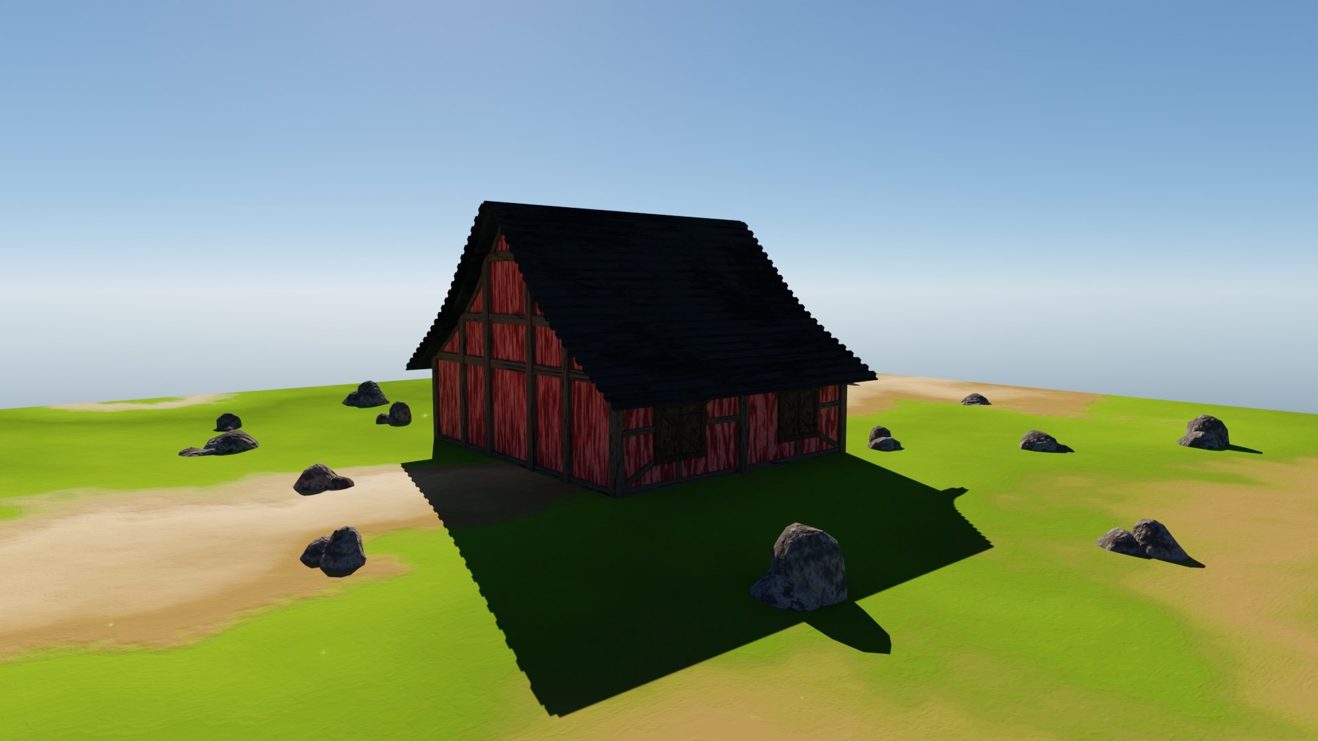 Free 3D Barn Storage House Free 3D Model - TurboSquid 2414555