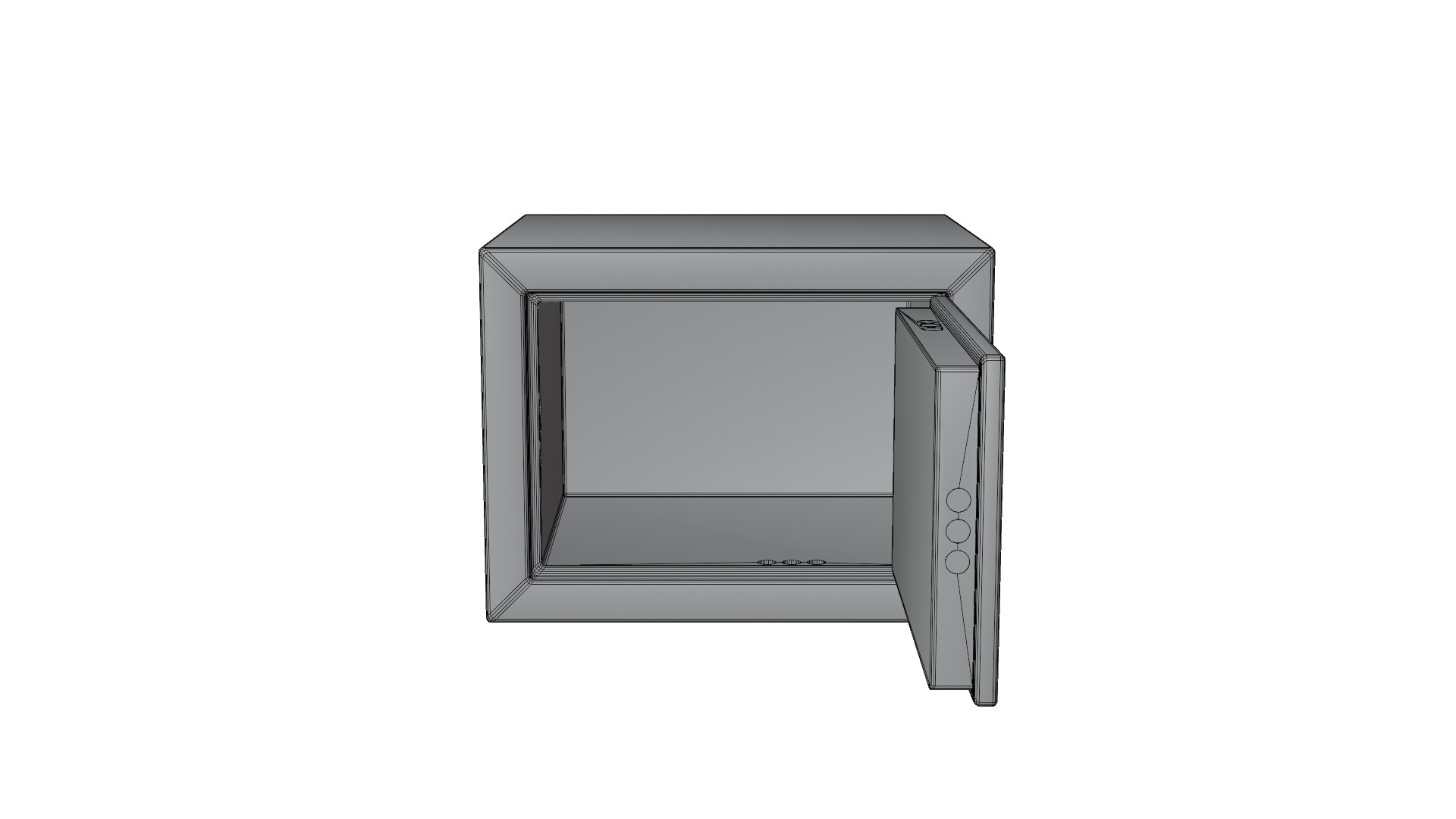 3D Model Safe Box - TurboSquid 2104615