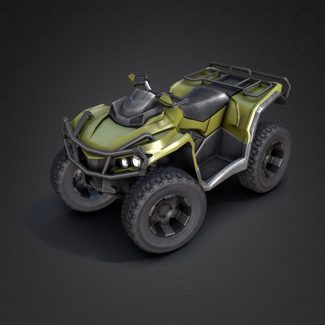 Atv Vehicle 3d 3ds