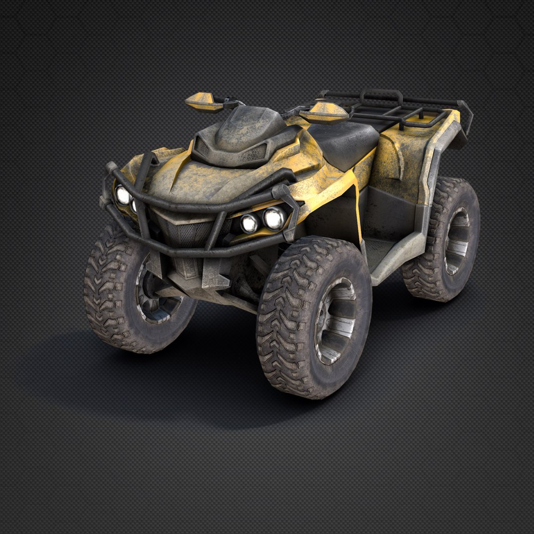 Atv Vehicle 3d 3ds