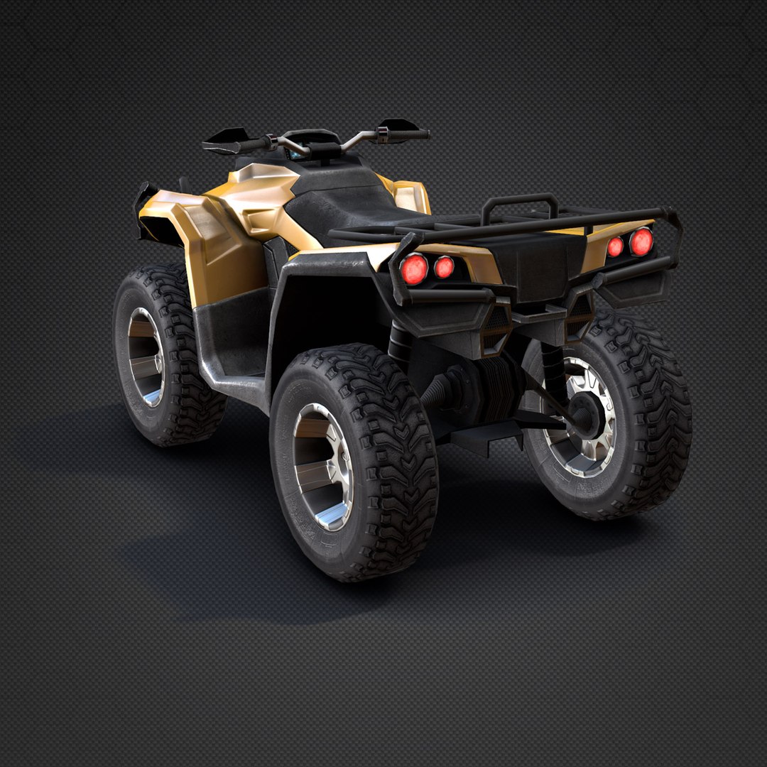 Atv Vehicle 3d 3ds