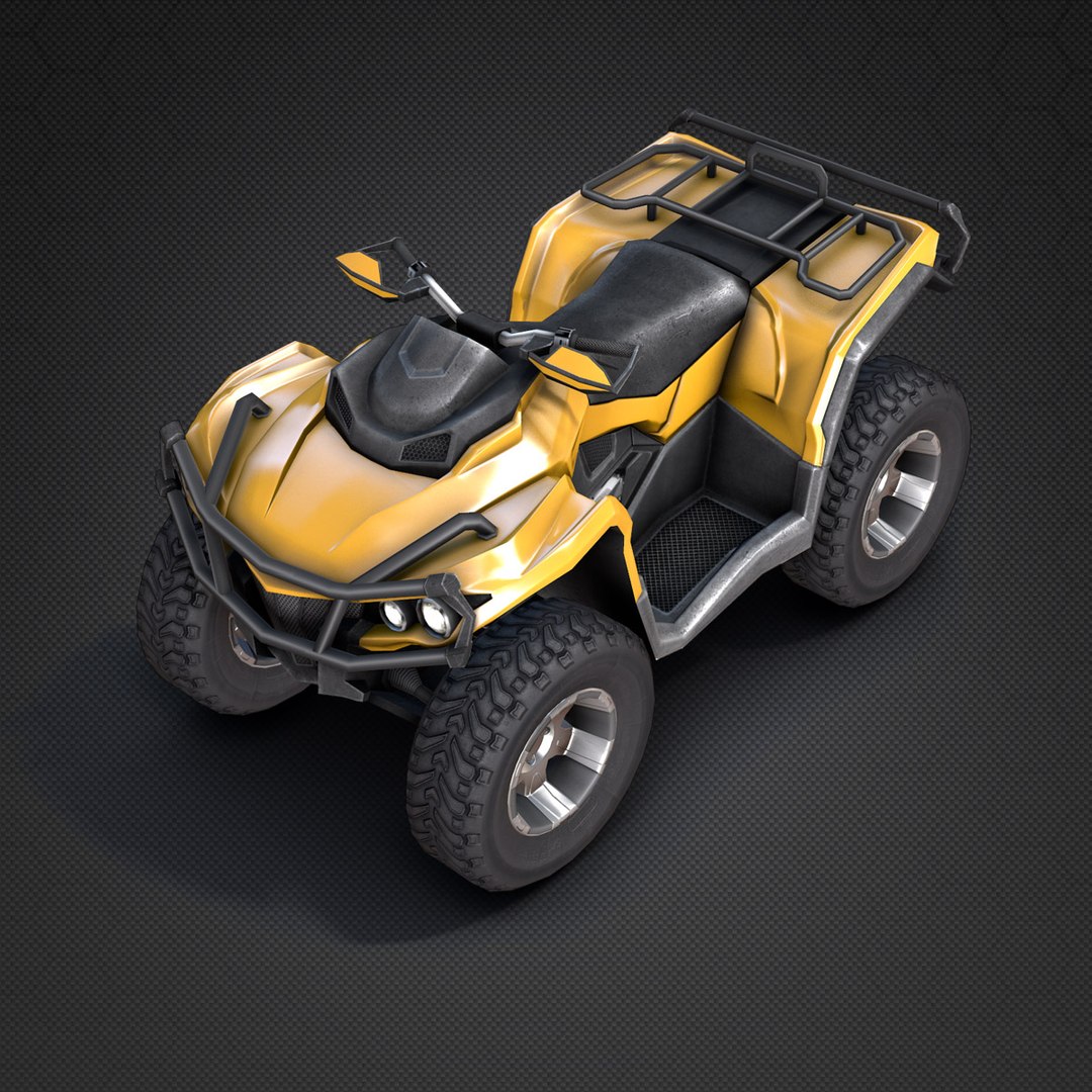 Atv Vehicle 3d 3ds