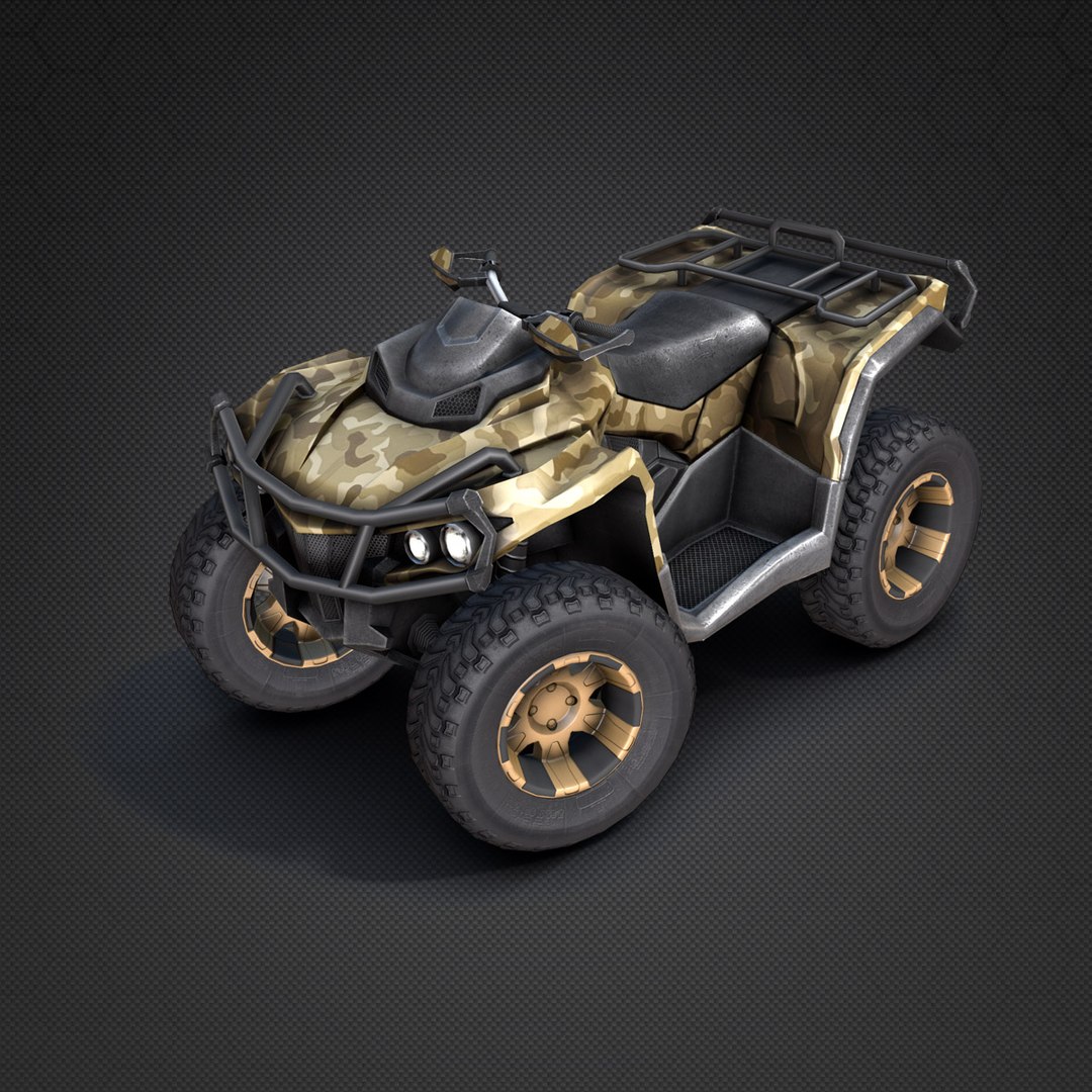 Atv Vehicle 3d 3ds