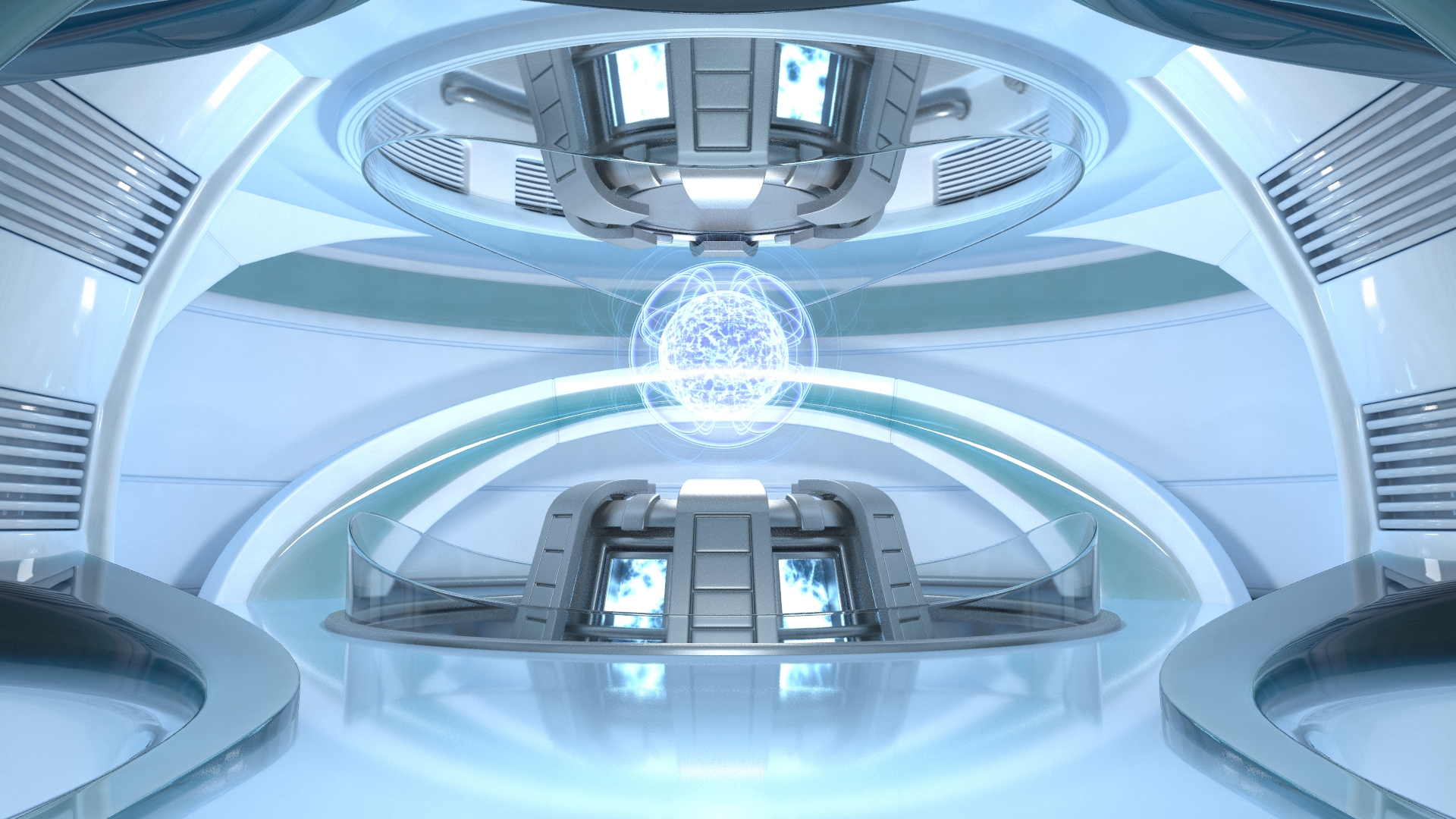 3D Sci-fi Futuristic Energy Generator - TurboSquid 1466486