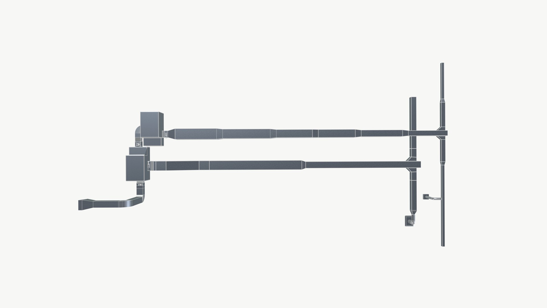 AC Duct 3D Model - TurboSquid 2273218