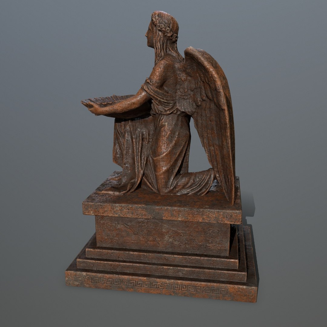 Angel statue 3D model - TurboSquid 1417604