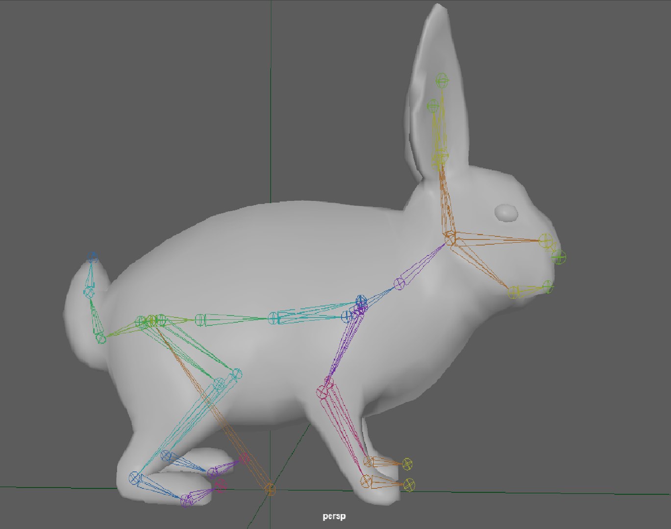 3D Model Rabbit Rigged - TurboSquid 1908529