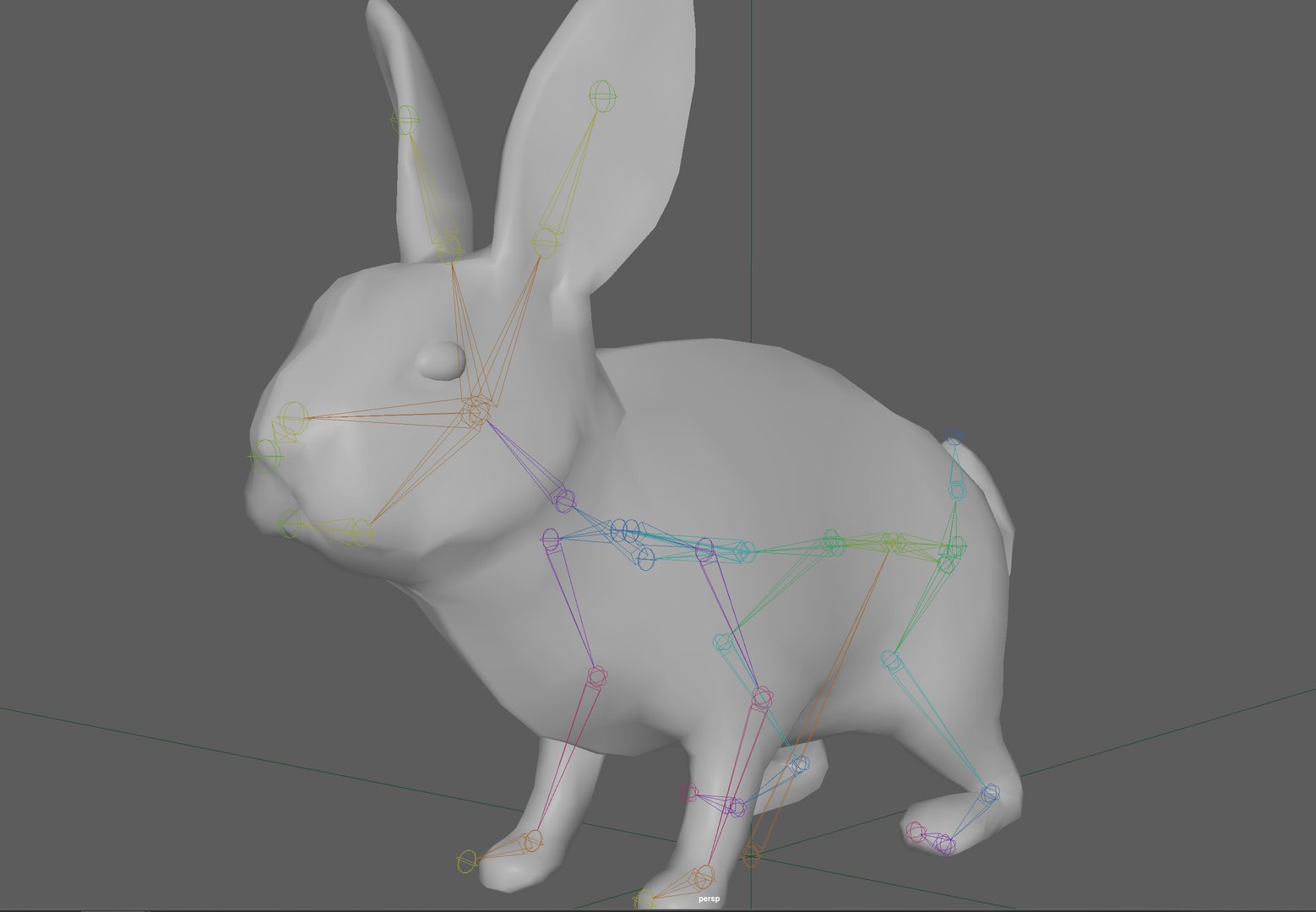 3D Model Rabbit Rigged - TurboSquid 1908529