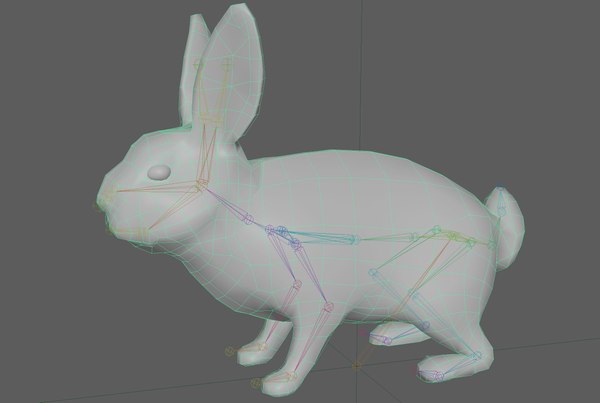 3D model Rabbit Rigged - TurboSquid 1908529