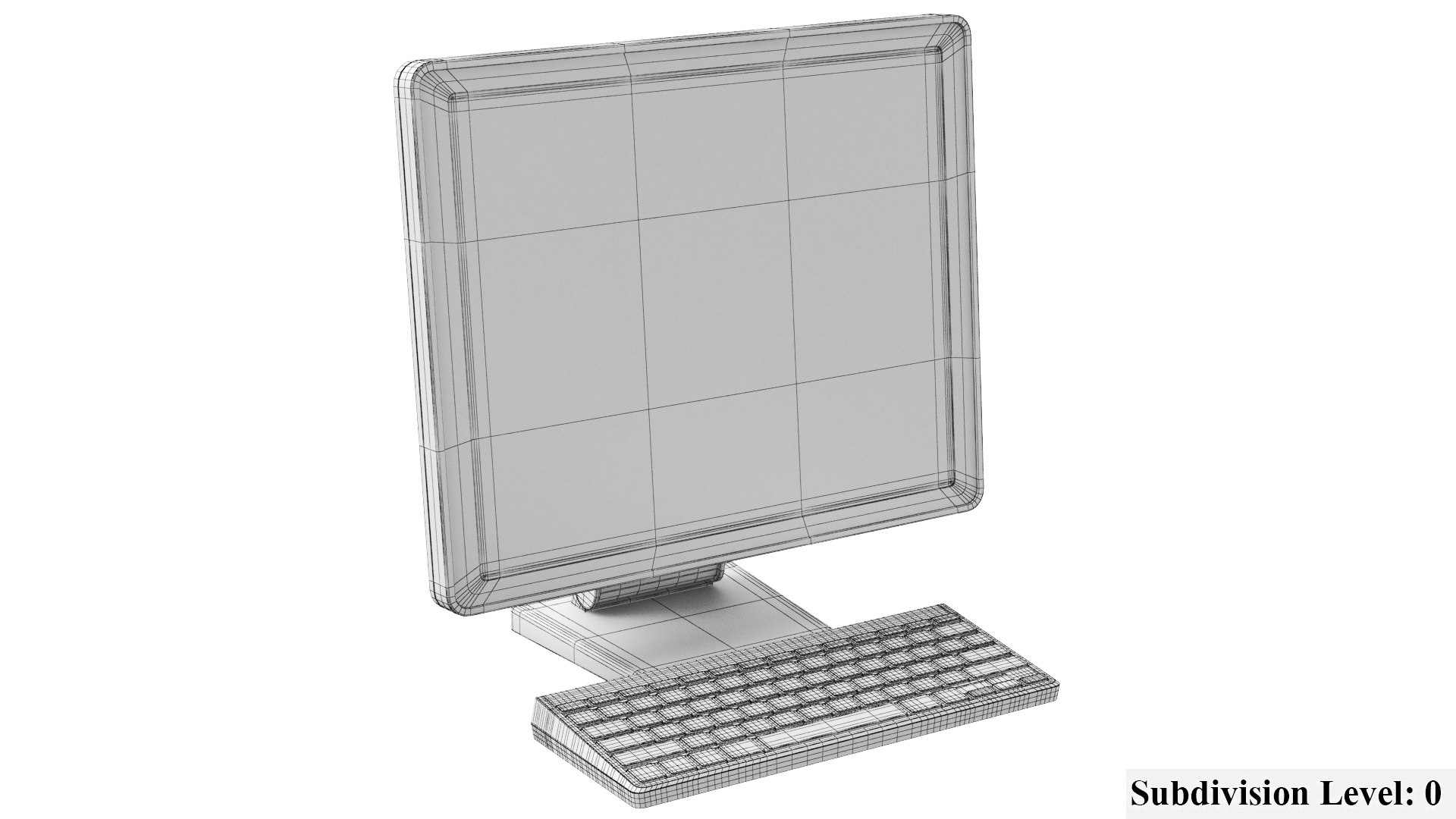 Real Computer Screen Monitor 3D Model - TurboSquid 1487808