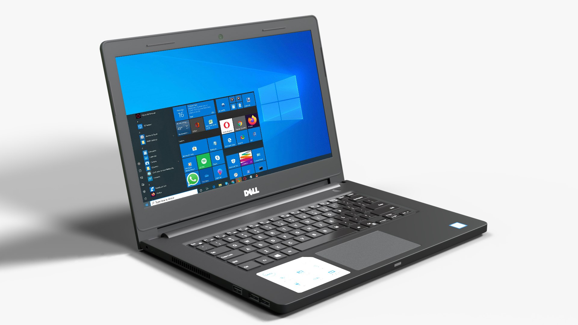Dell Laptop 3D Model - TurboSquid 2026358