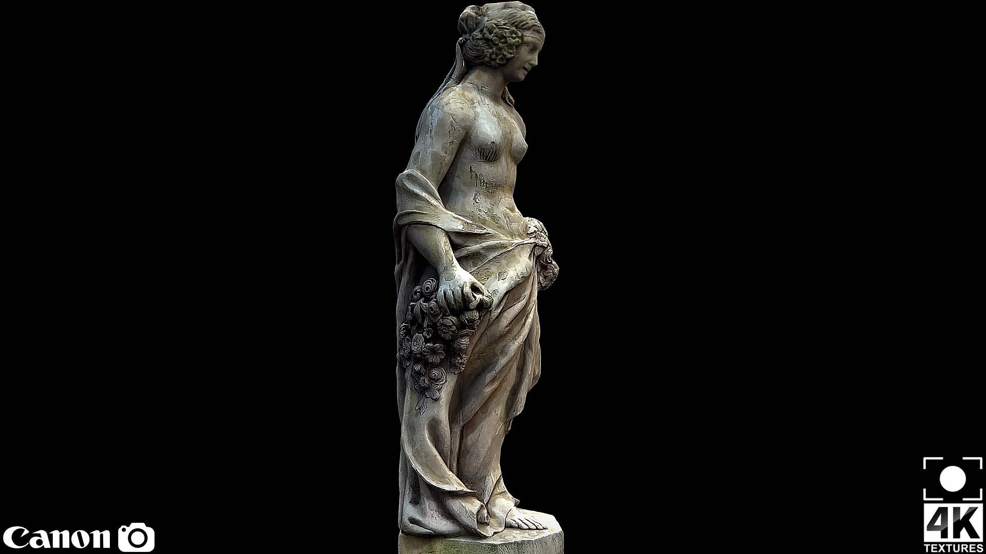 Greek Statue Antic Woman Photogrammetry 3D Model - TurboSquid 2224504