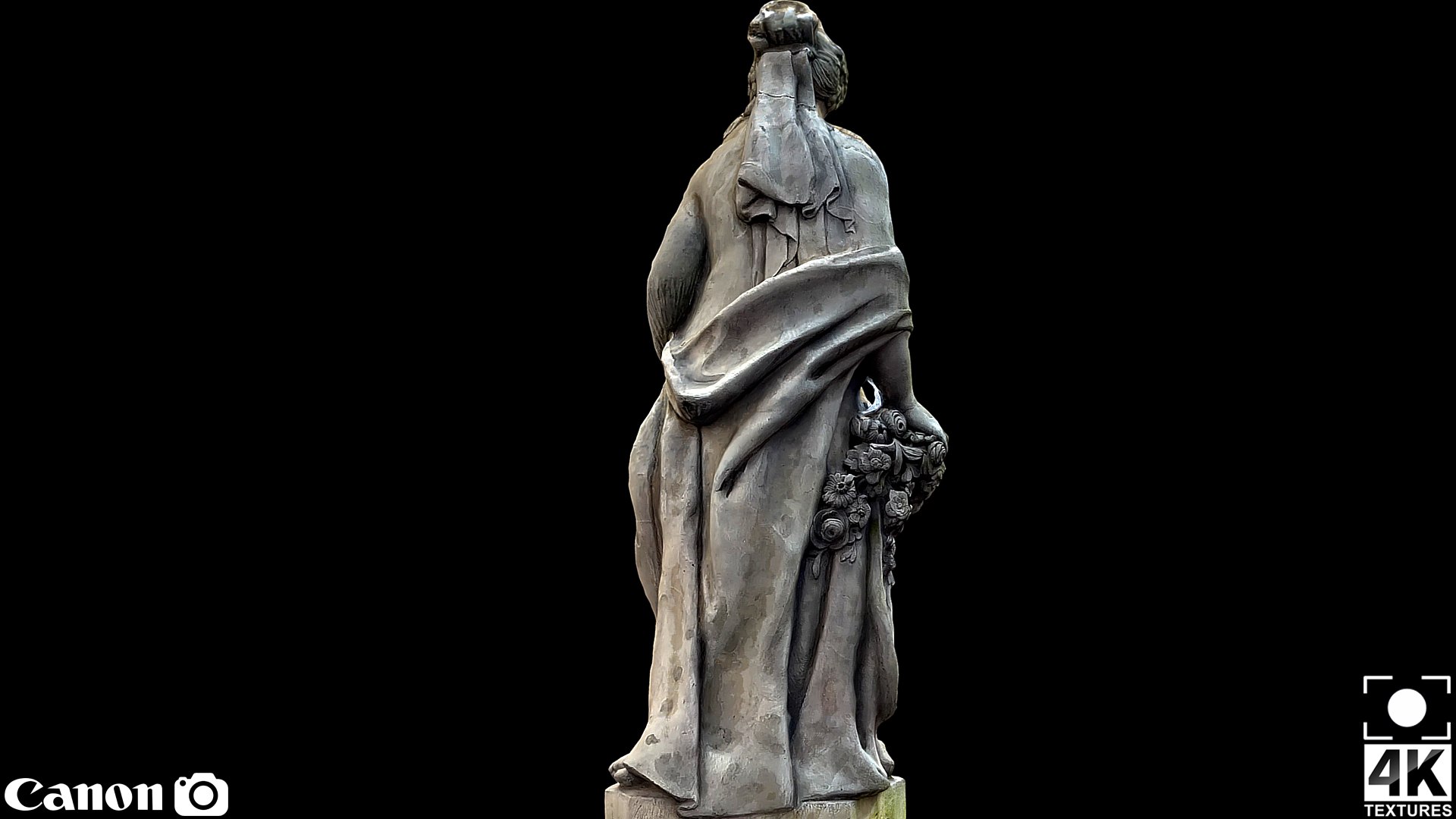 Greek Statue Antic Woman Photogrammetry 3D Model - TurboSquid 2224504