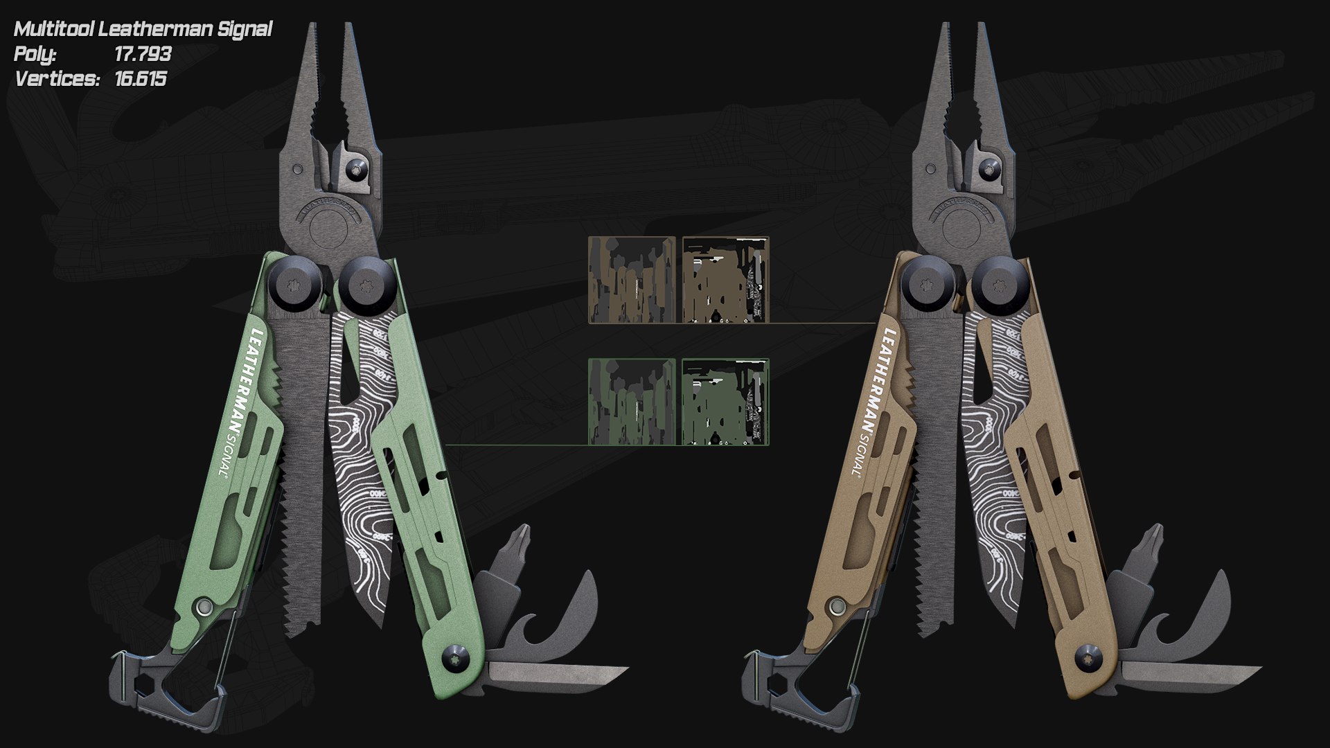 3D Leatherman Signal - TurboSquid 1619690