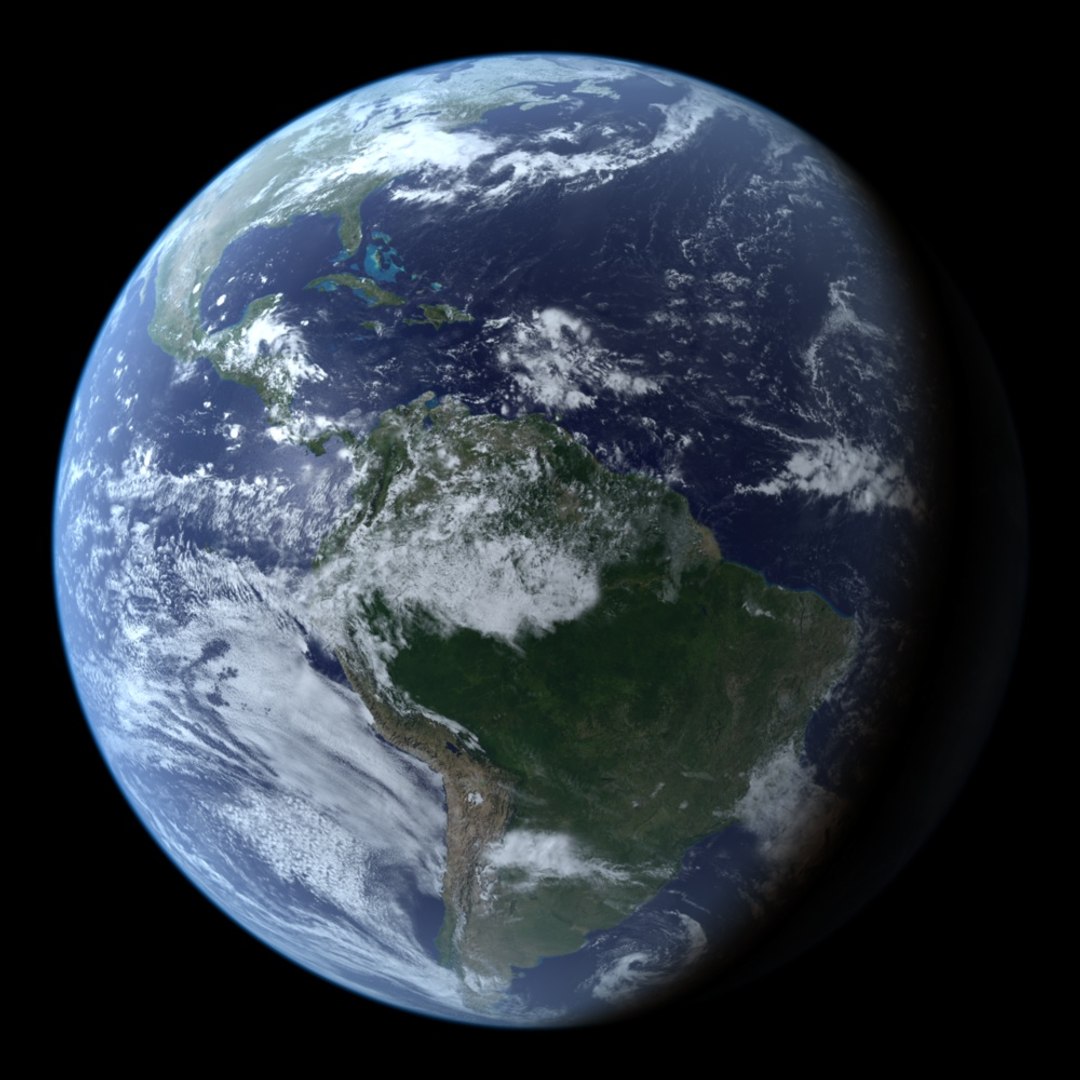 Cinema4d Planet Earth Seasonal Maps