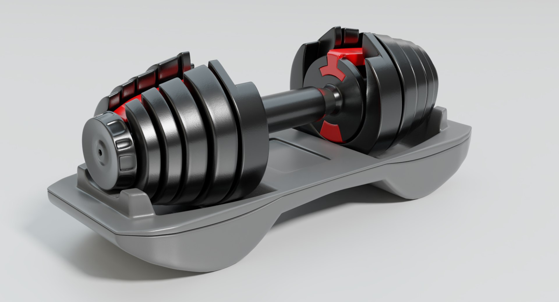 3D Adjustable Dumbbells - TurboSquid 1201864