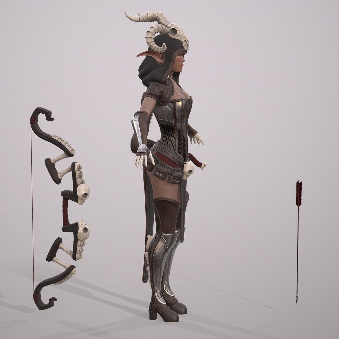 Blender posed 3D model - TurboSquid 1223691
