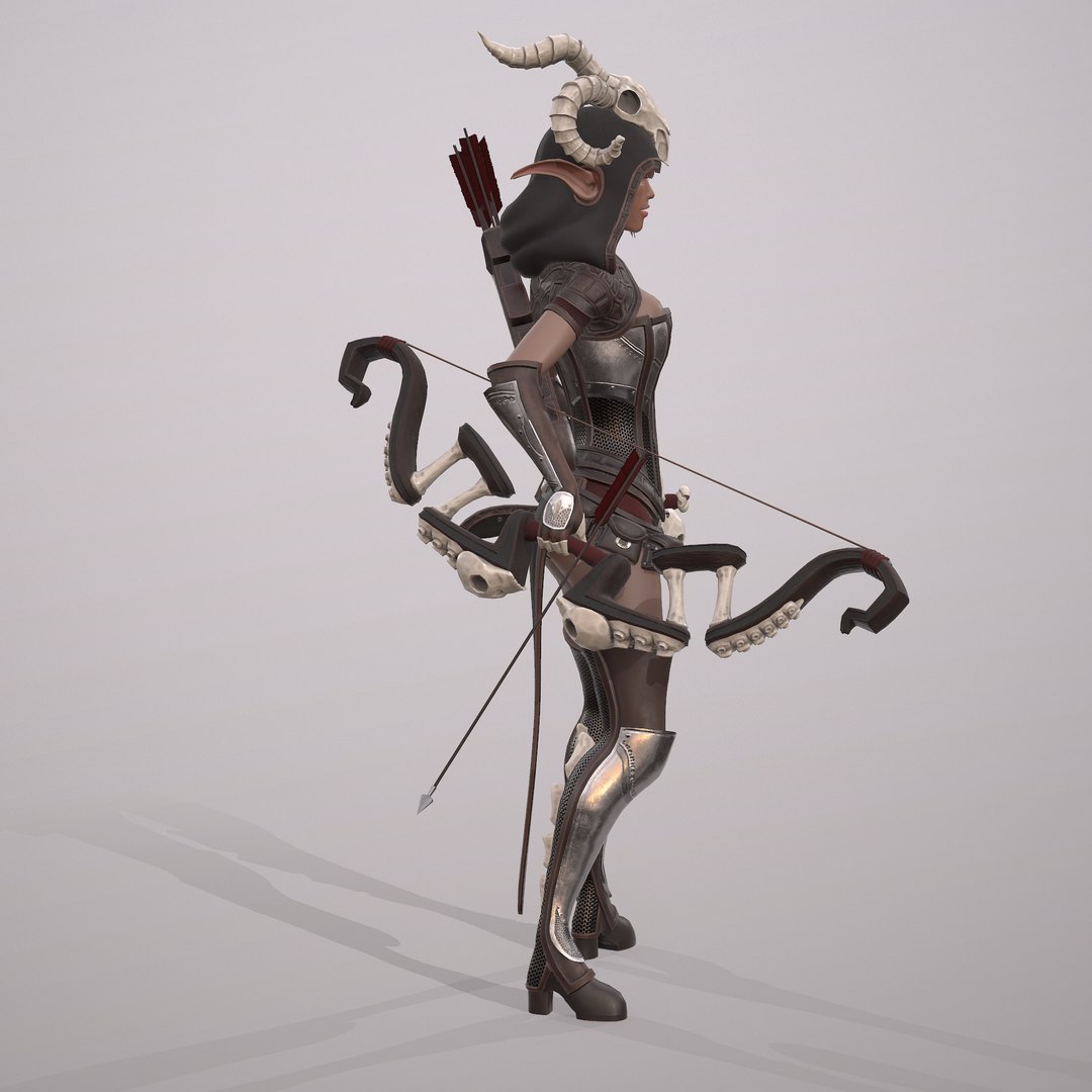 Blender posed 3D model - TurboSquid 1223691