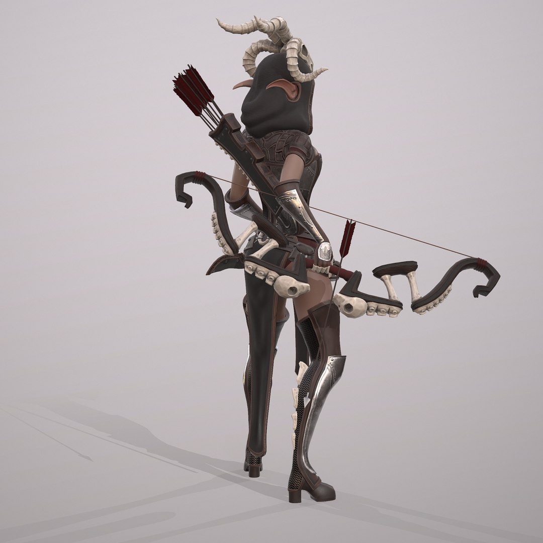 Blender posed 3D model - TurboSquid 1223691