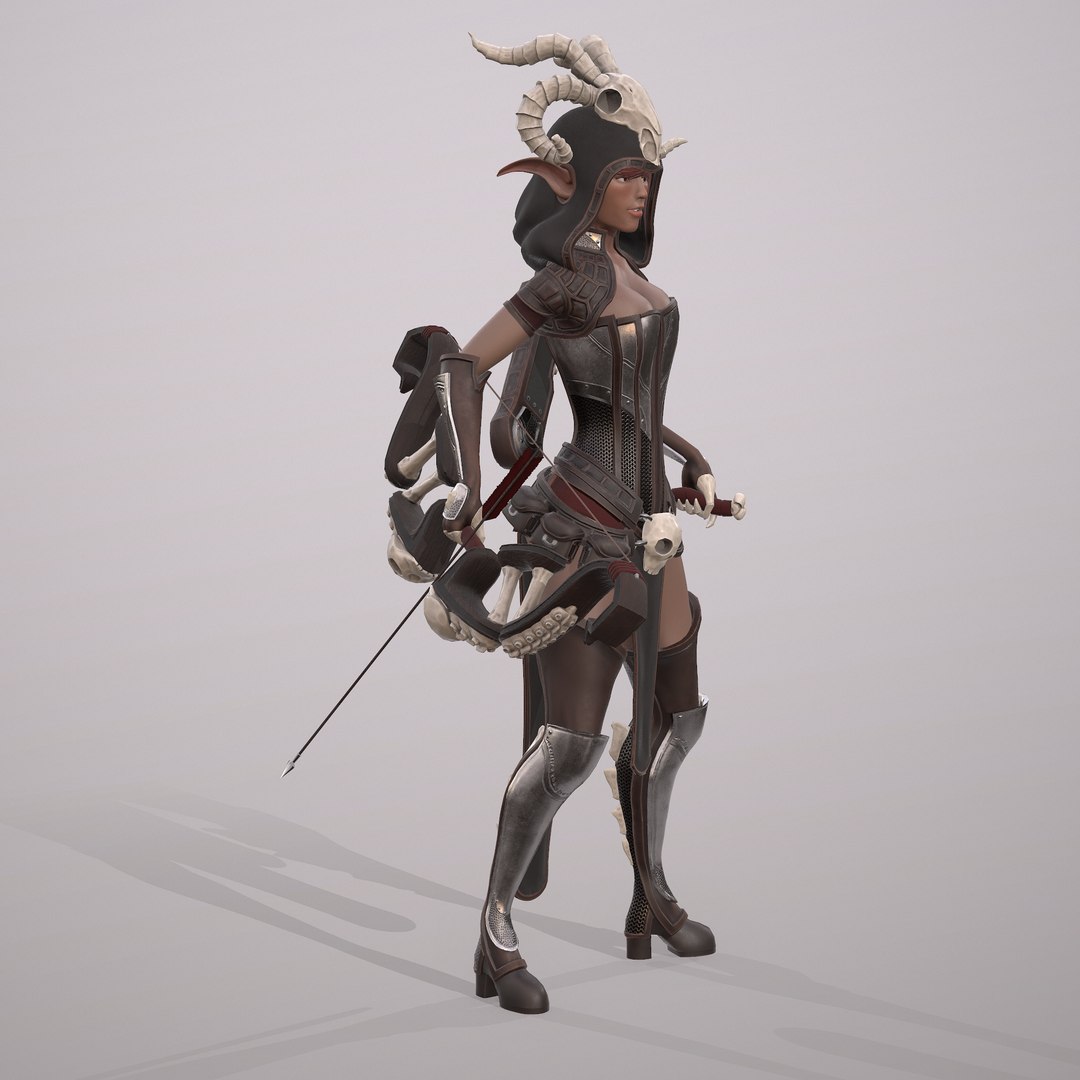 Blender posed 3D model - TurboSquid 1223691