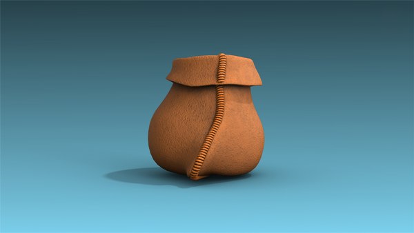 Low-poly sack 3D model - TurboSquid 1631494