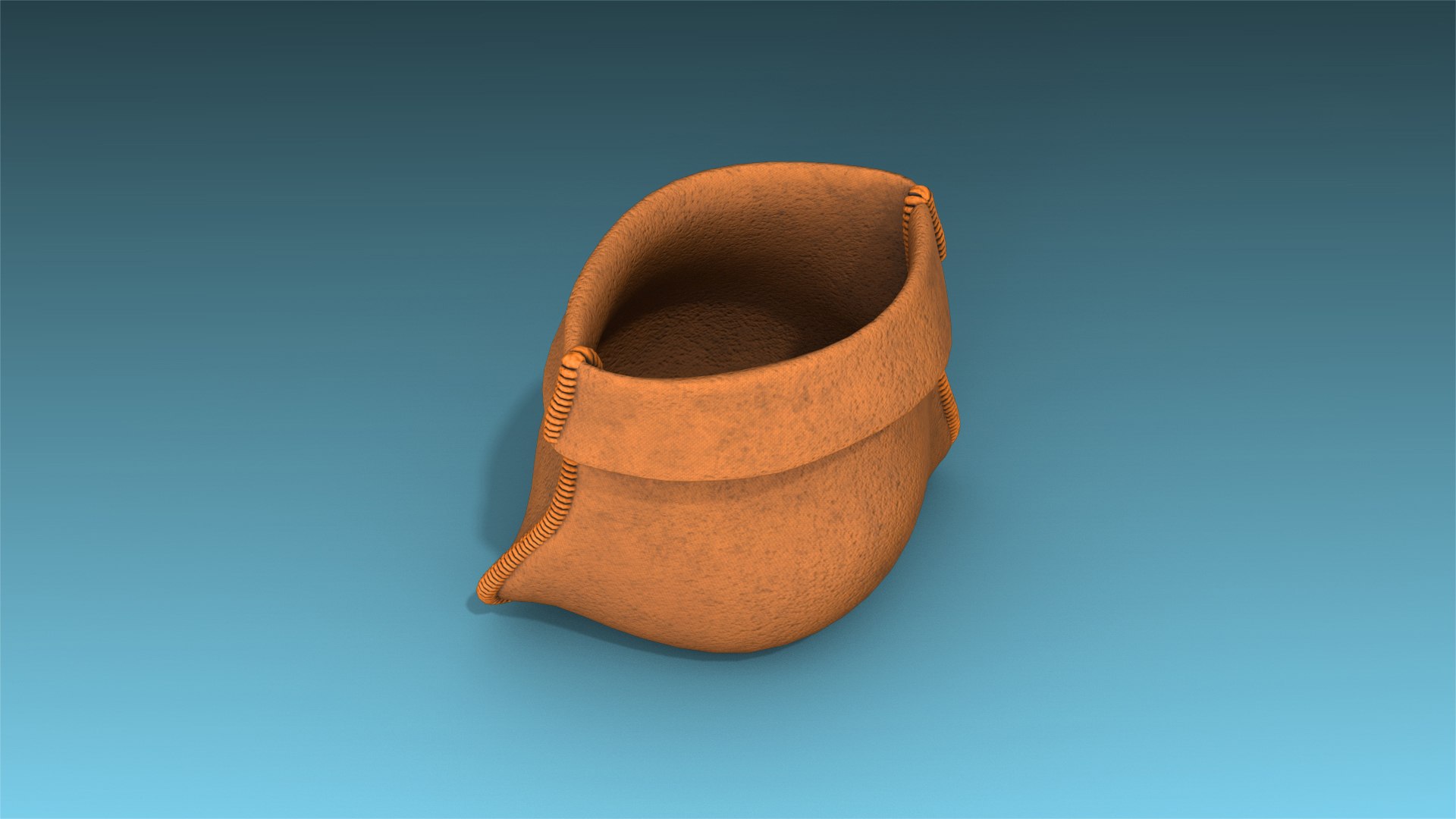 Low-poly sack 3D model - TurboSquid 1631494
