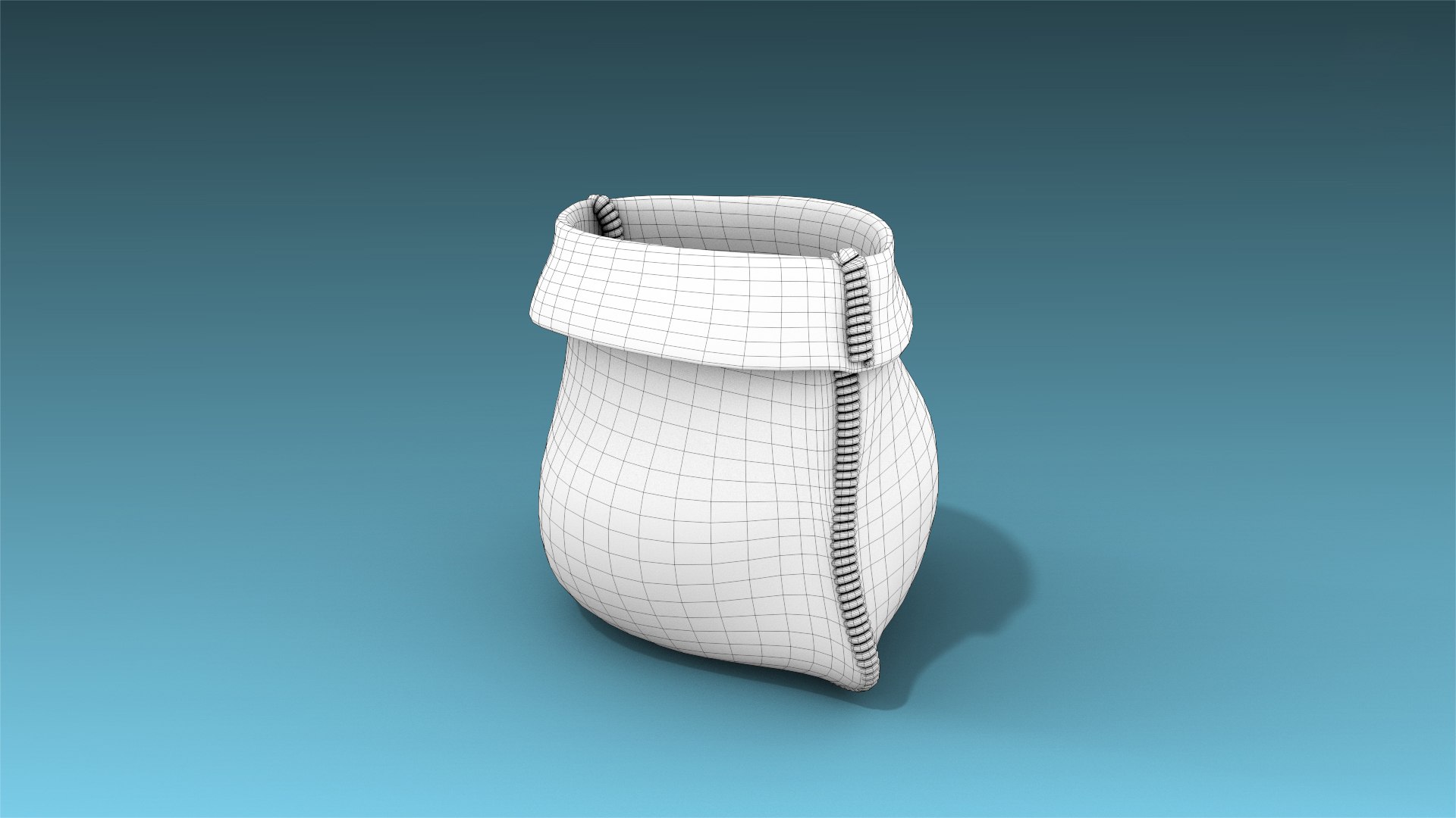 Low-poly sack 3D model - TurboSquid 1631494