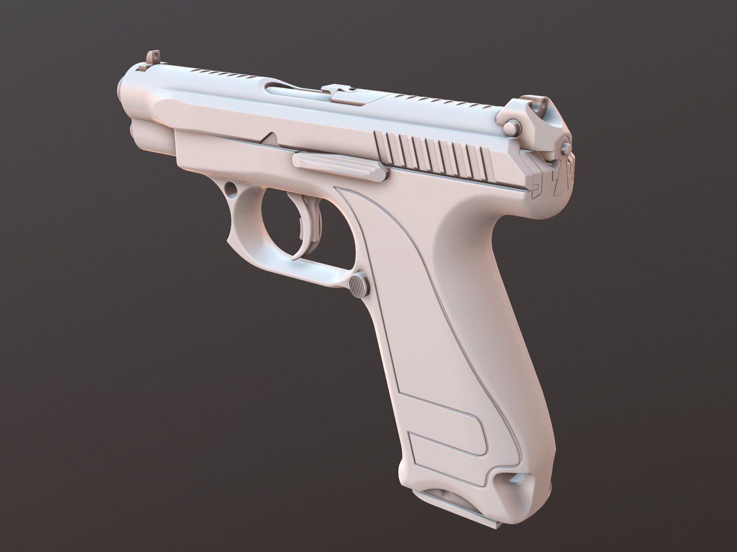 GSh-18 3D Model - TurboSquid 1935804