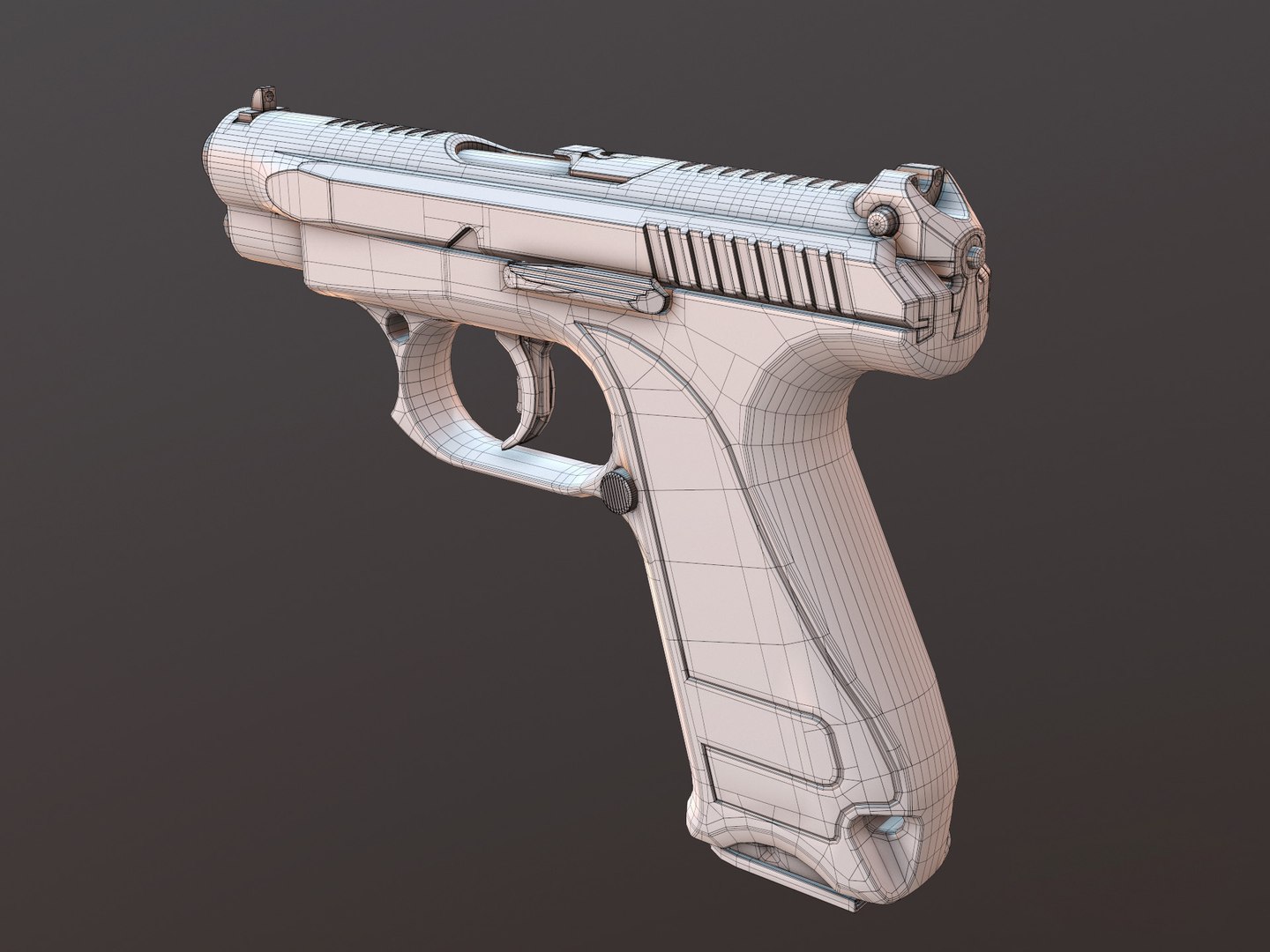 GSh-18 3D Model - TurboSquid 1935804