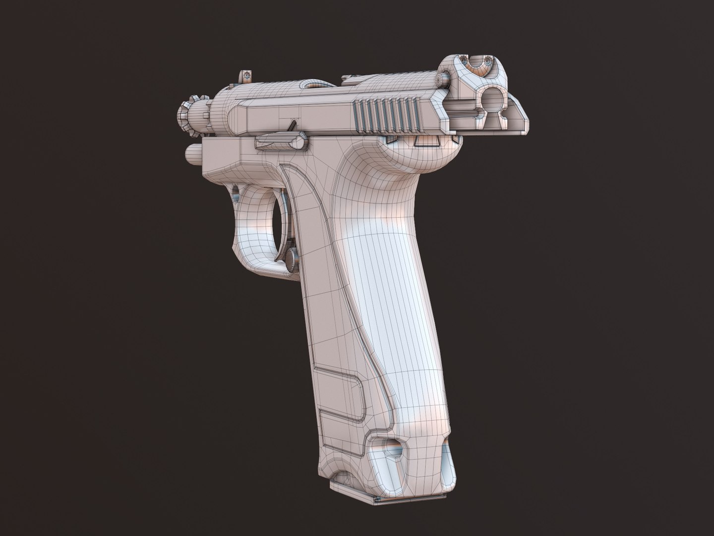 GSh-18 3D Model - TurboSquid 1935804